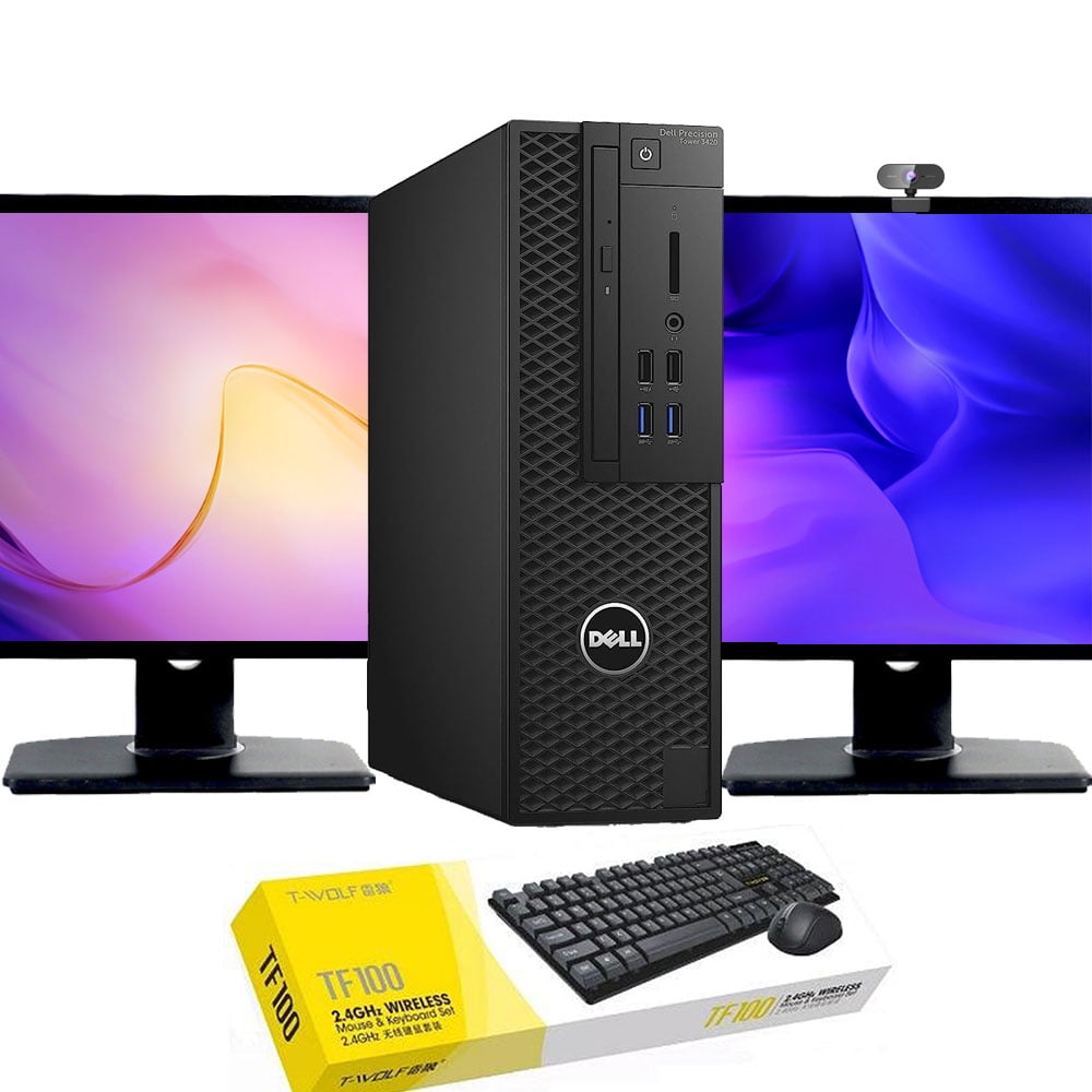 Restored Dell Precision Desktop Computer Intel Xeon CPU 16GB RAM 1TB ...