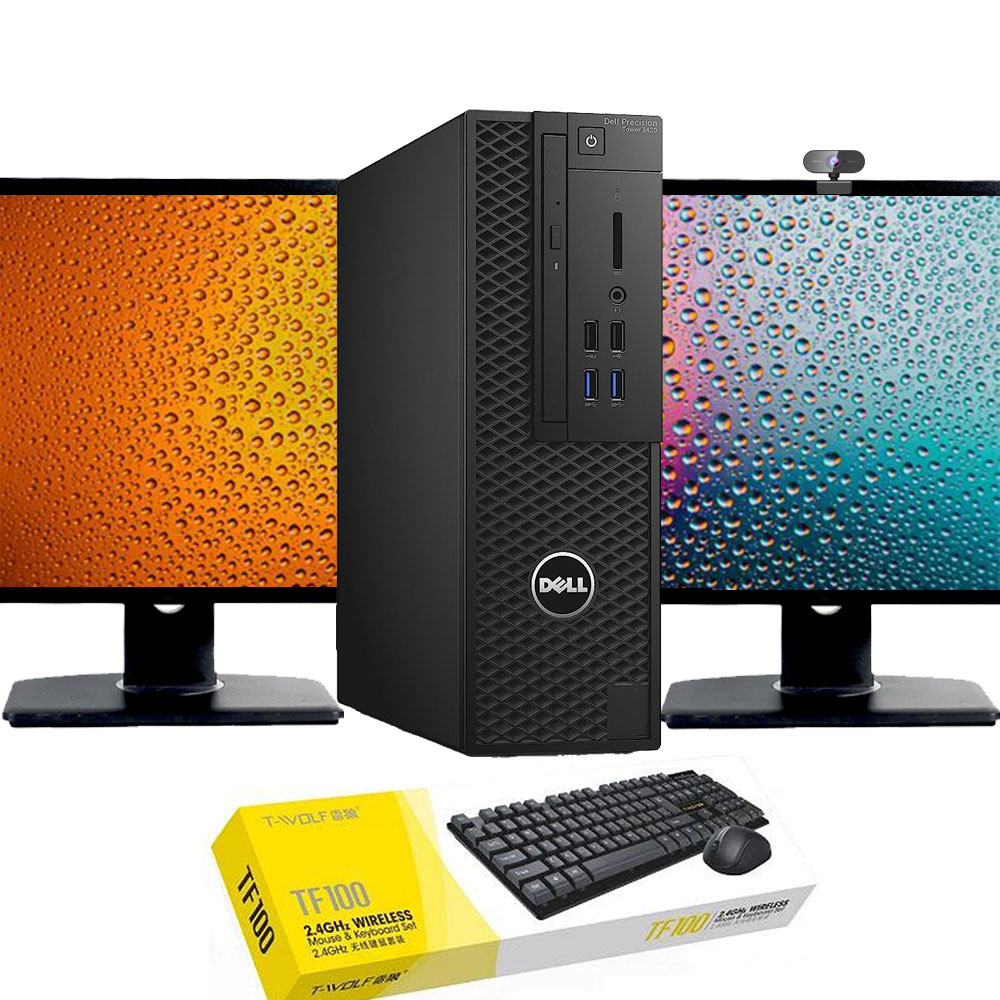 Restored Dell Precision Desktop Computer Intel Xeon CPU 16GB RAM 256GB ...