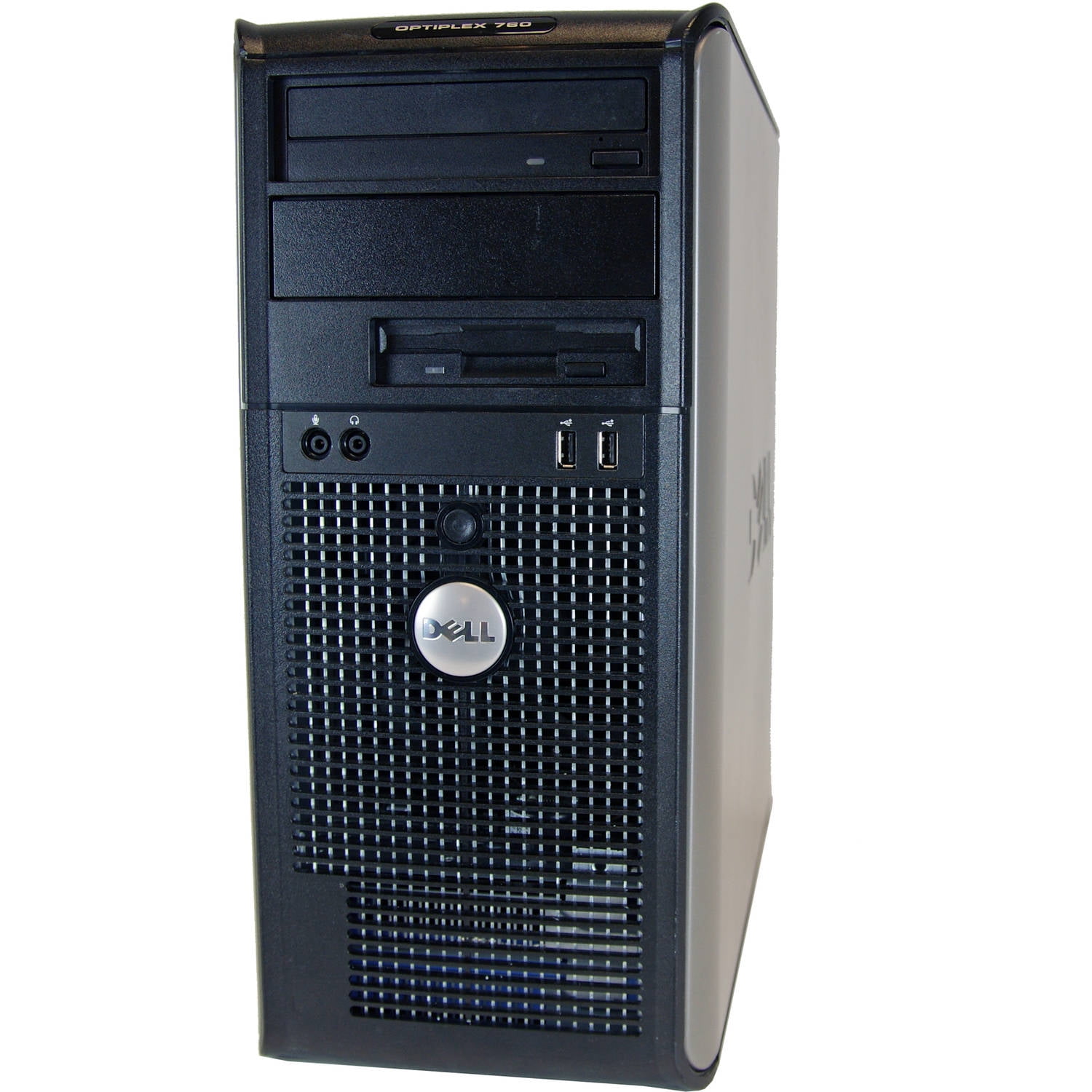 Restored Dell Silver 760 Desktop PC with Intel Core 2 Duo Processor ...