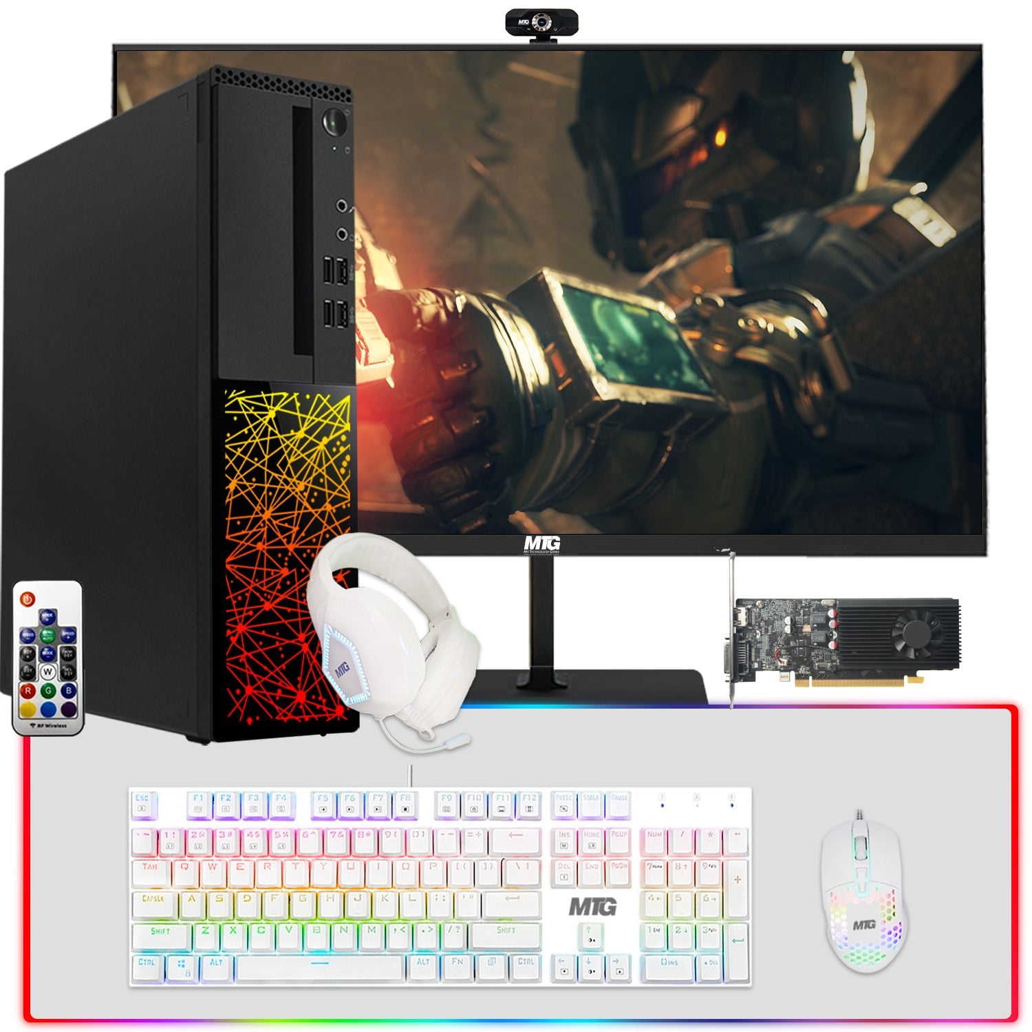 Restored TechMagnet Gaming Desktop PC, Intel i5 6th Gen, Galaxy 6, 16GB ...