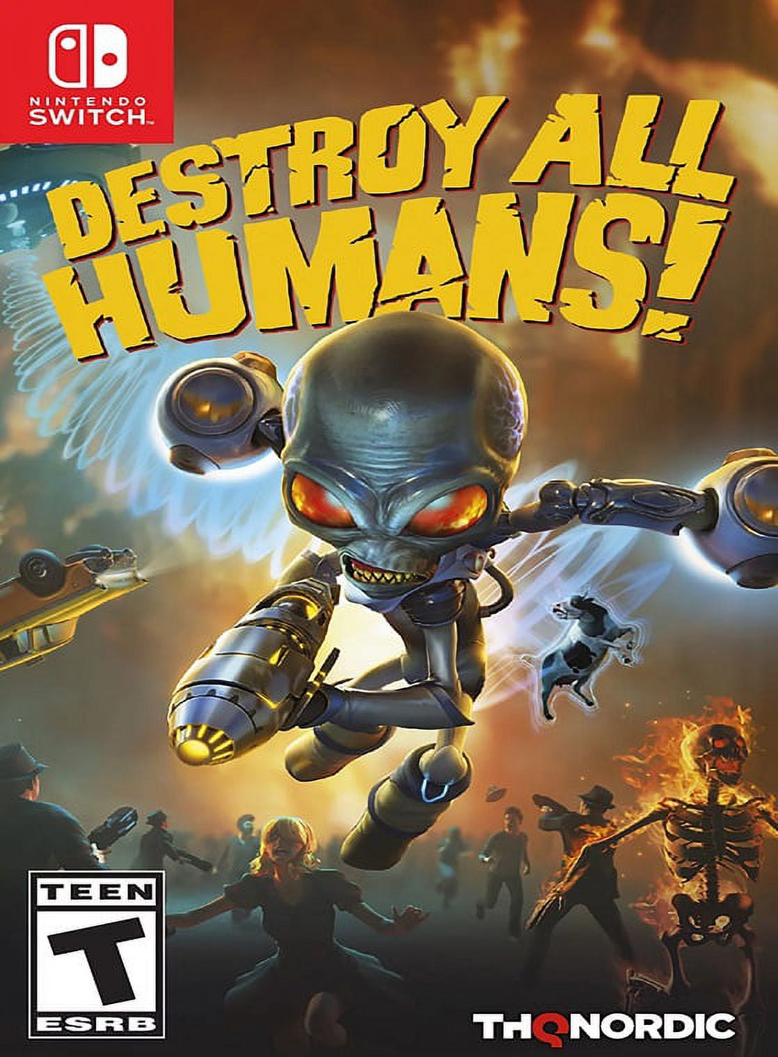 Restored Destroy All Humans! (Nintendo Switch, 2021) (Refurbished ...