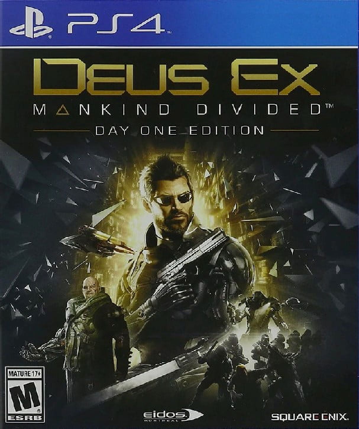 Restored Deus Ex: Mankind Divided-Day 1 One Edition (Sony PlayStation 4 ...
