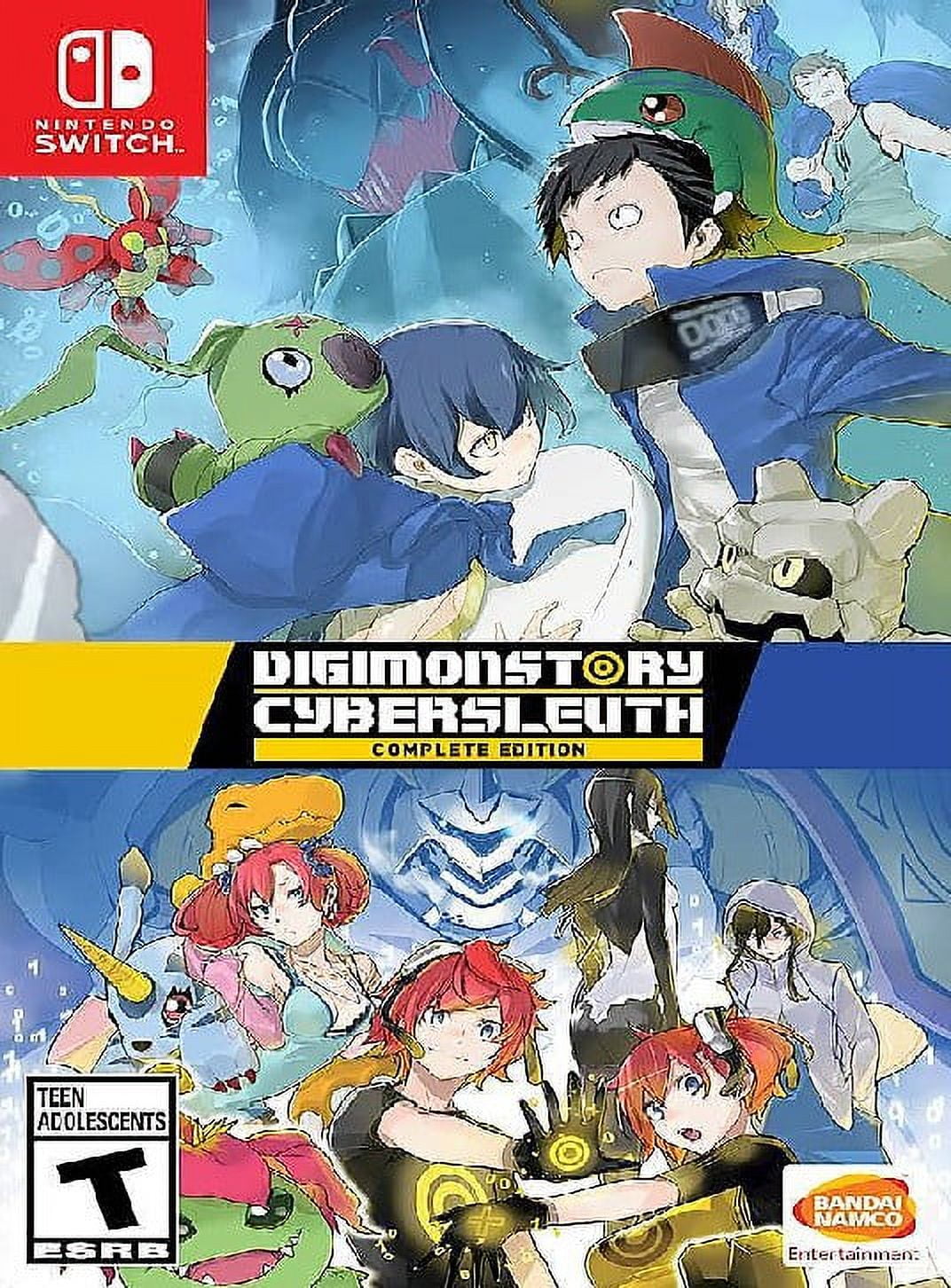 Restored Digimon Story Cyber Sleuth Complete Edition (Nintendo Switch) RPG Game (Refurbished ...