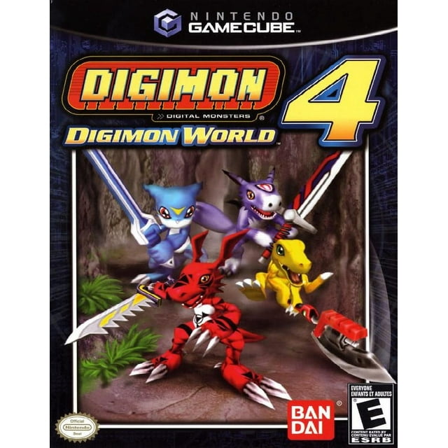 Restored Digimon World 4 (Nintendo GameCube, 2005) RPG Game ...