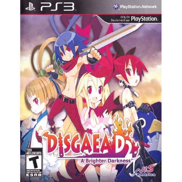 Restored Disgaea D2: A Brighter Darkness (Sony PlayStation 3, 2013) RPG Game (Refurbished ...