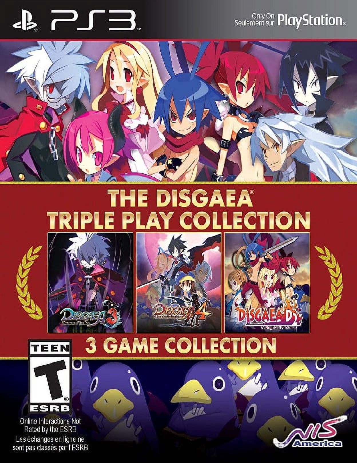 Restored Disgaea Triple Play Collection (Playstation 3, 2015) RPG Game ...