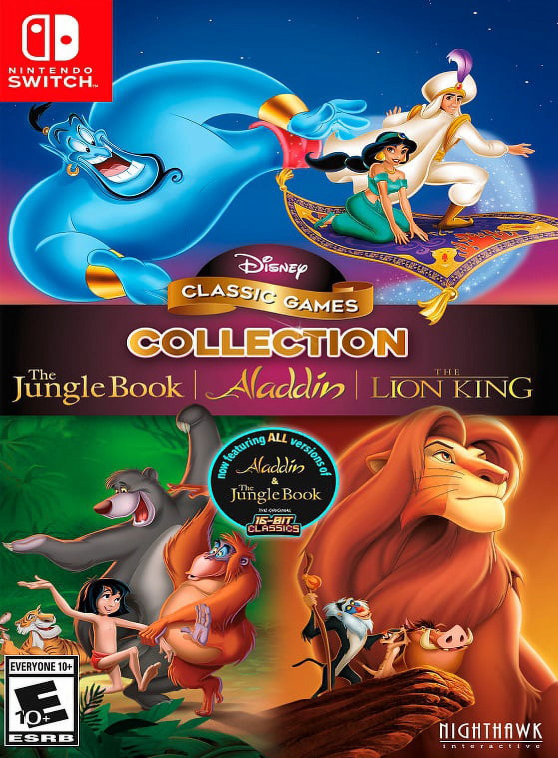 Restored Disney Classic Games Collection (Nintendo Switch, 2021) Video ...