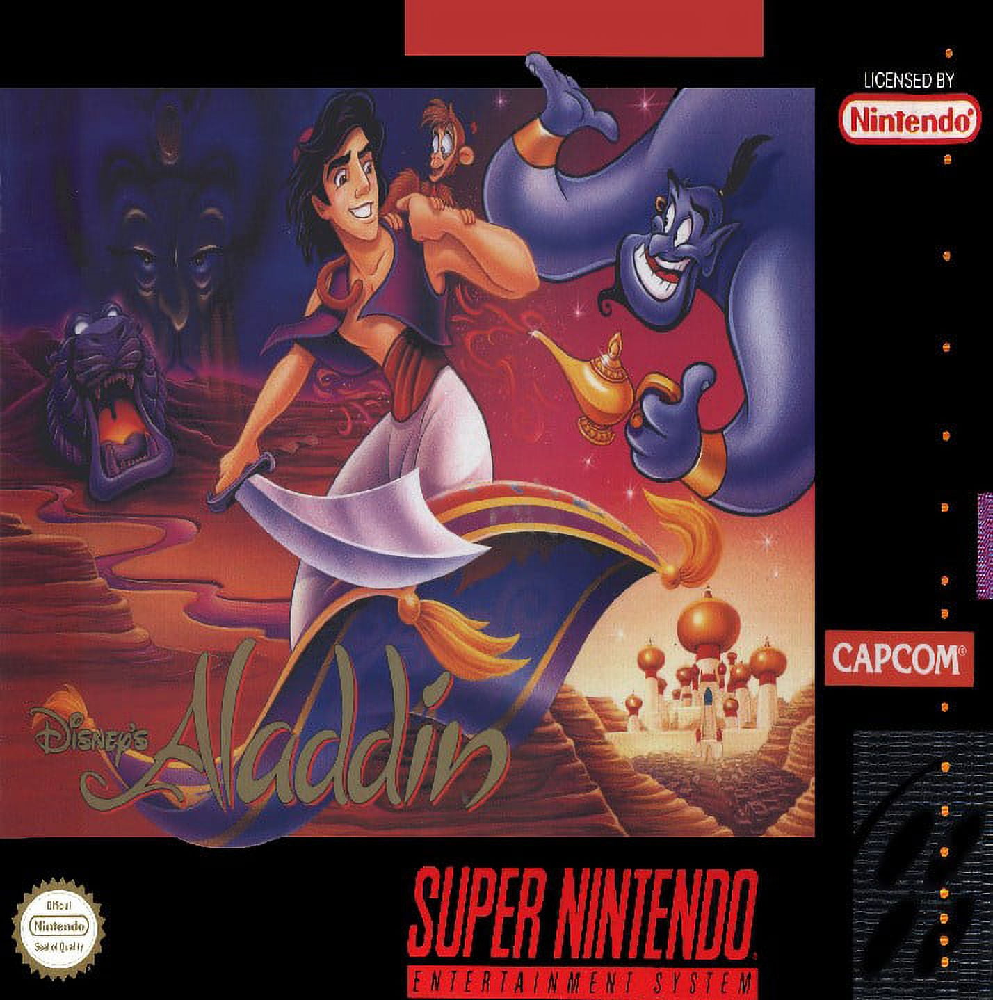 Restored Disney's Aladdin (Super NES, 1994) (Refurbished) - Walmart.com