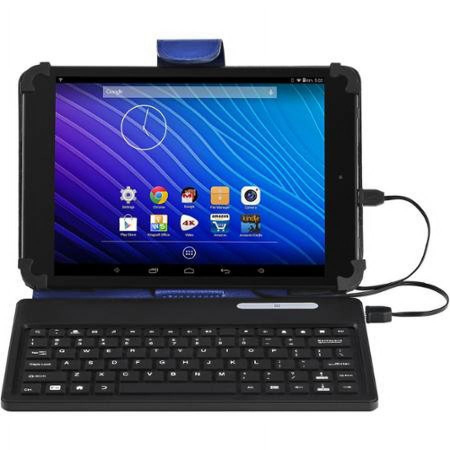 Restored Double Power Tablet 7.85", 16GB, 1.2GHz, Black w/ Keyboard ...