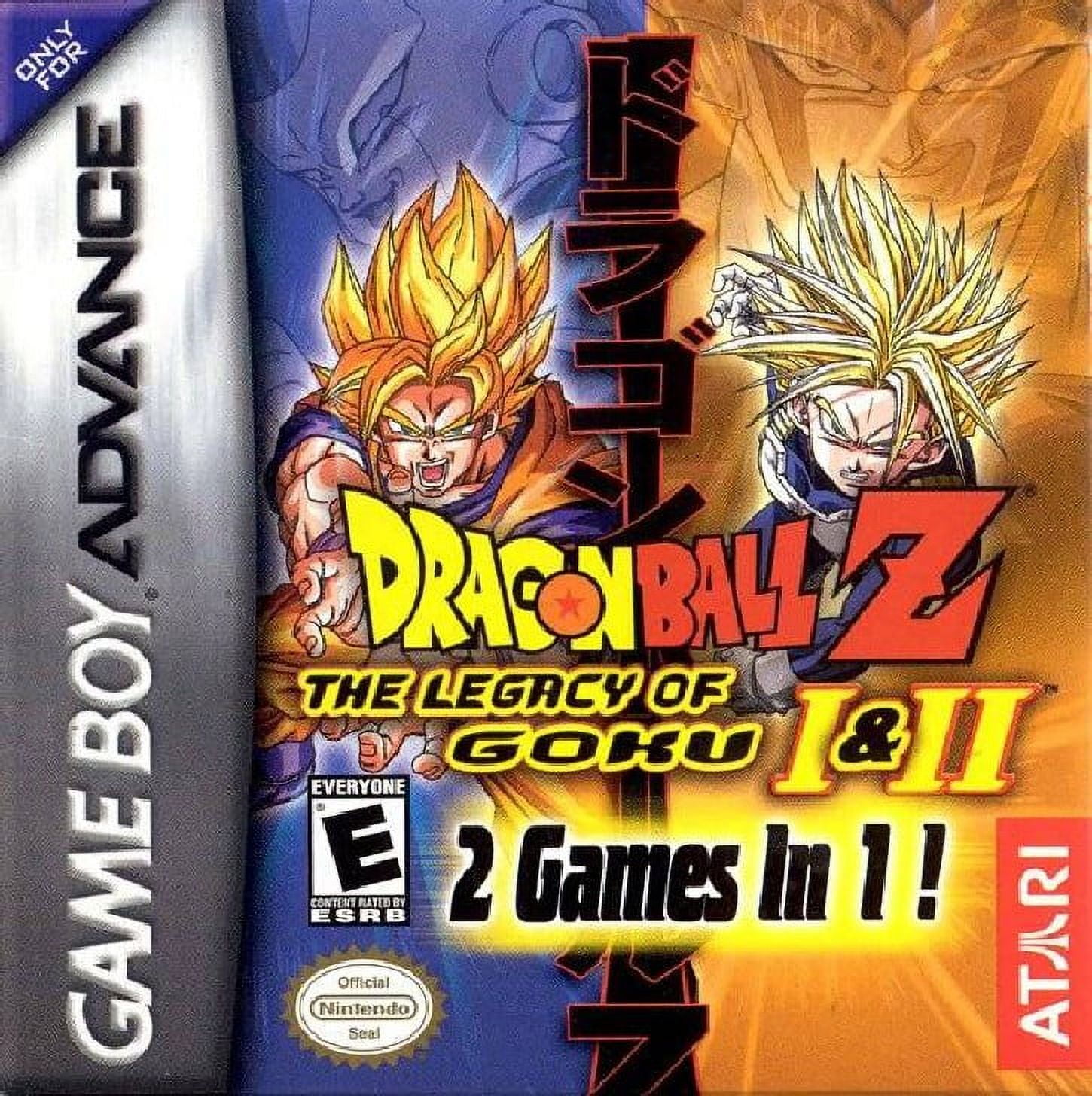 Restored Dragon Ball Z: The Legacy of Goku I & II Nintendo GameBoy ...