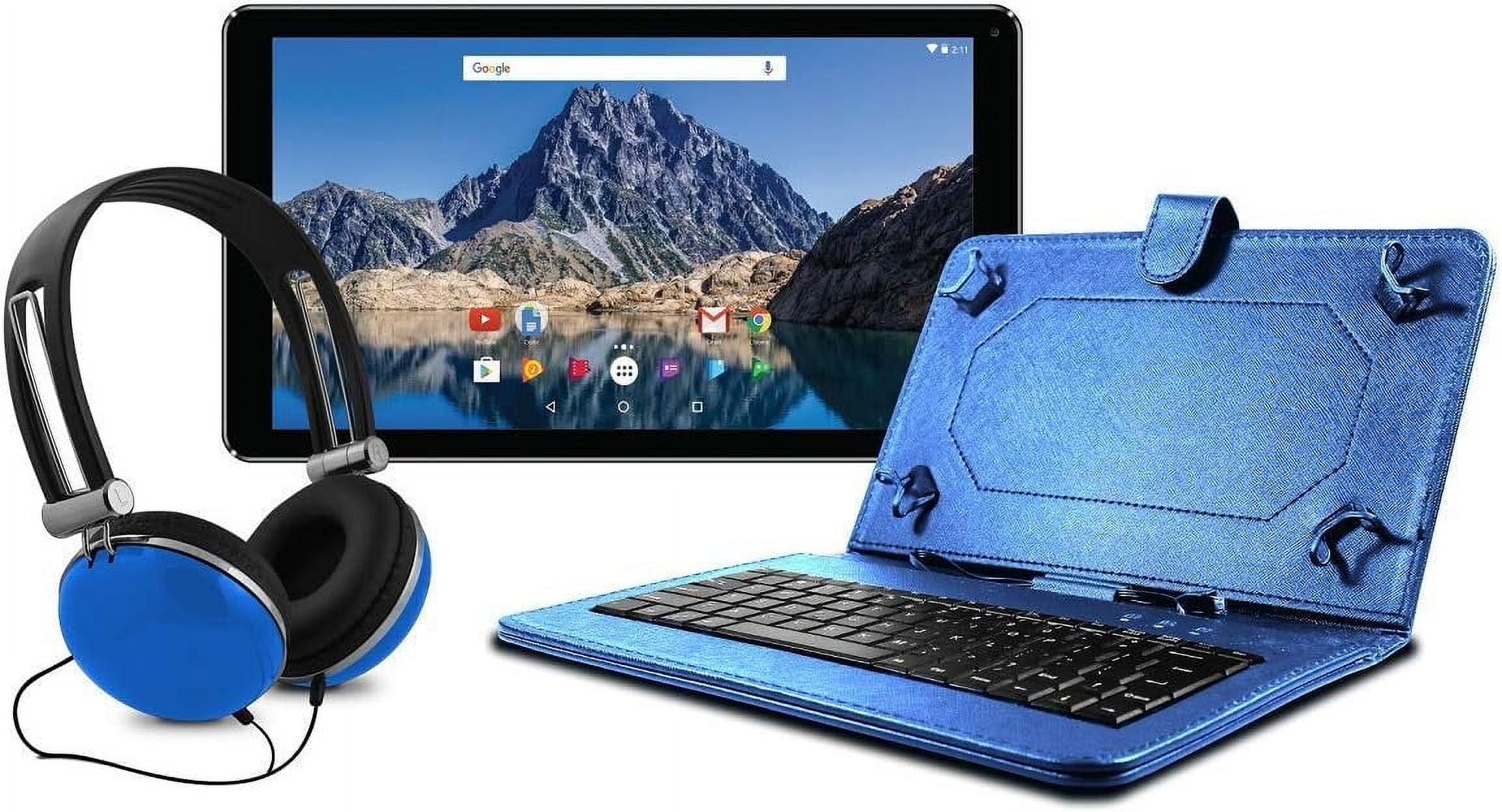 Restored Ematic EGQ236BD 10" 16GB Android 8.1 Oreo Tablet with Keyboard ...