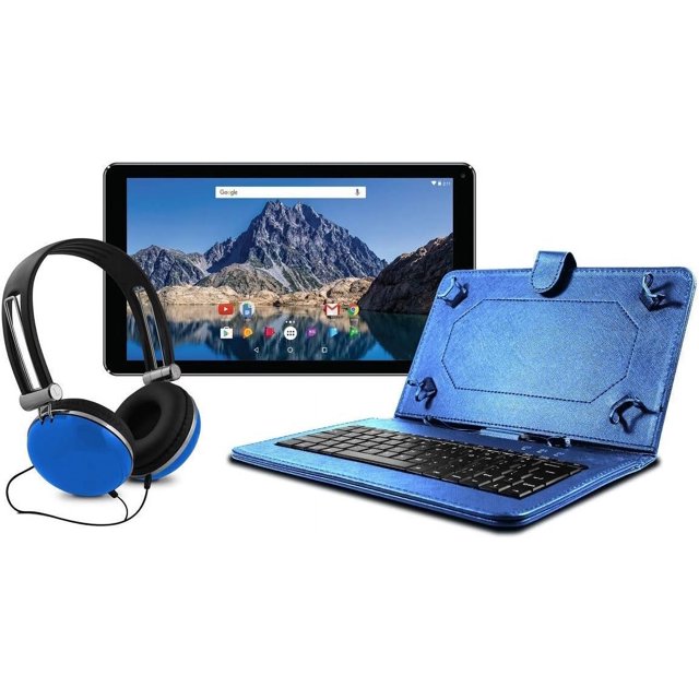 Restored Ematic EGQ236BD 10" 16GB Android 8.1 Oreo Tablet with Keyboard ...