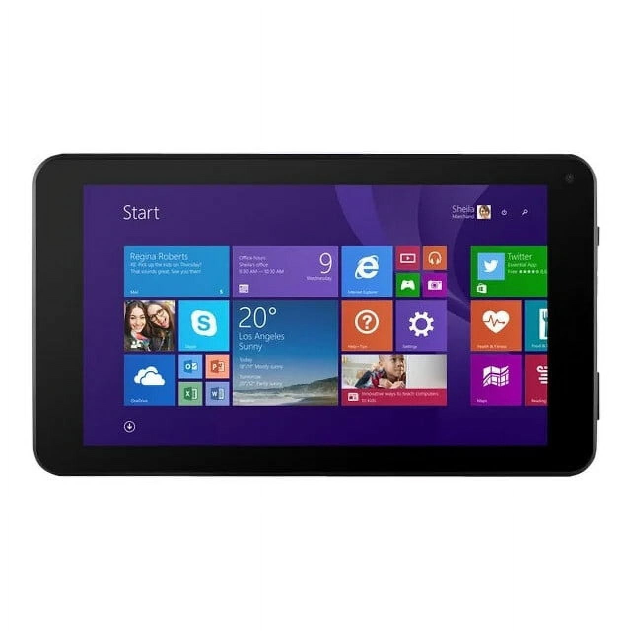 Restored Ematic EWT716 - Tablet - Intel Atom - Win 8.1 - 1 GB RAM - 16 ...