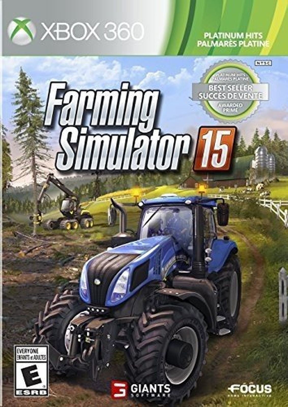 Restored Farming Simulator 15 | Xbox 360 - Walmart.com