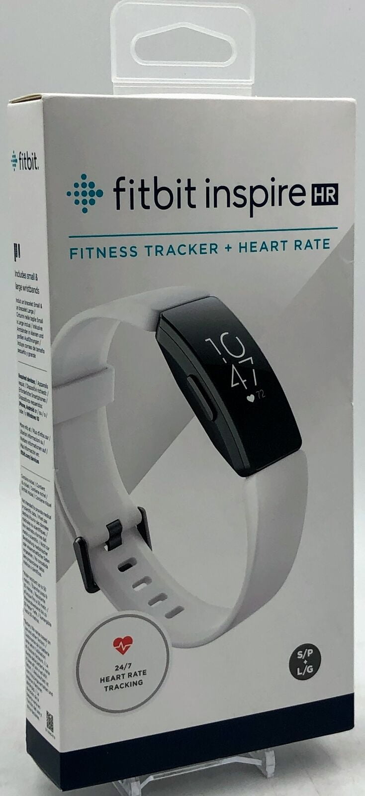 Restored Fitbit FB413BKWT Inspire HR Heart Rate & Fitness Tracker ...