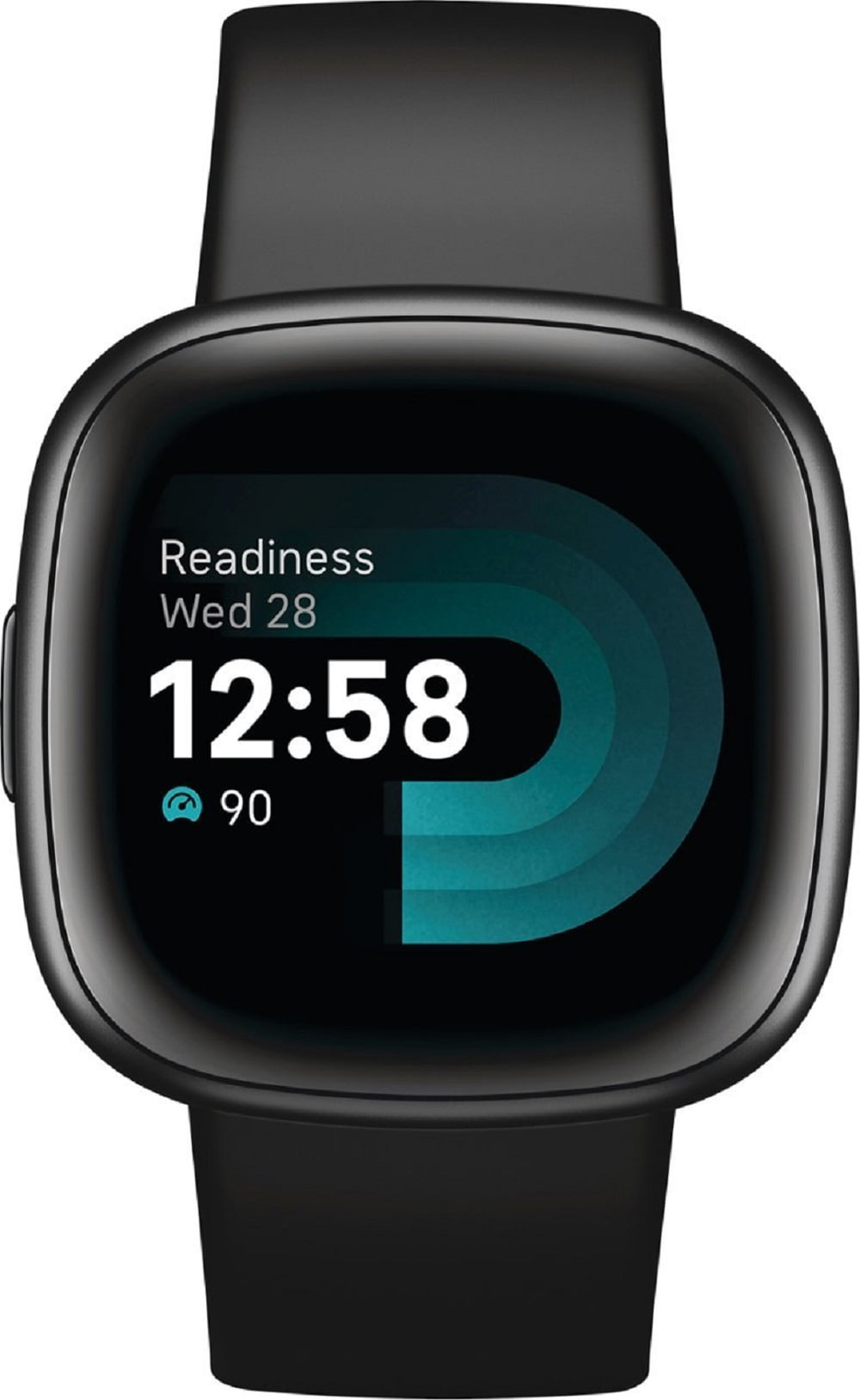 Restored Fitbit FB523BKBK-US Versa 4 Fitness Smartwatch - Graphite ...