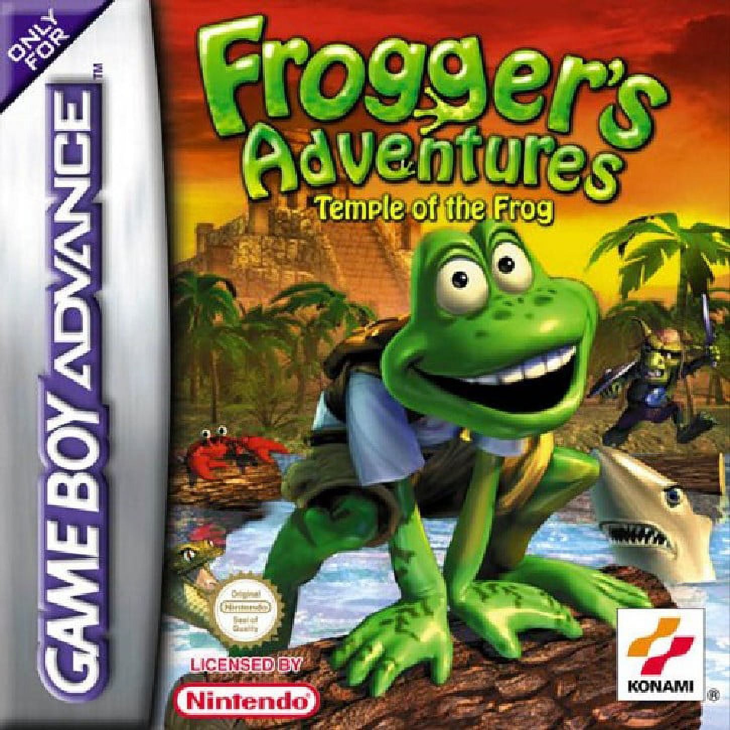 Restored Frogger's Adventures: Temple of the Frog (Game Boy Advance ...