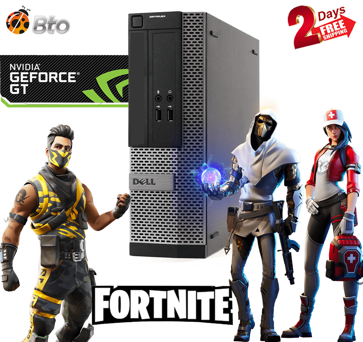 Restored Gaming Dell Desktop Computer SFF PC Core i5 CPU 8GB Ram, 120GB ...