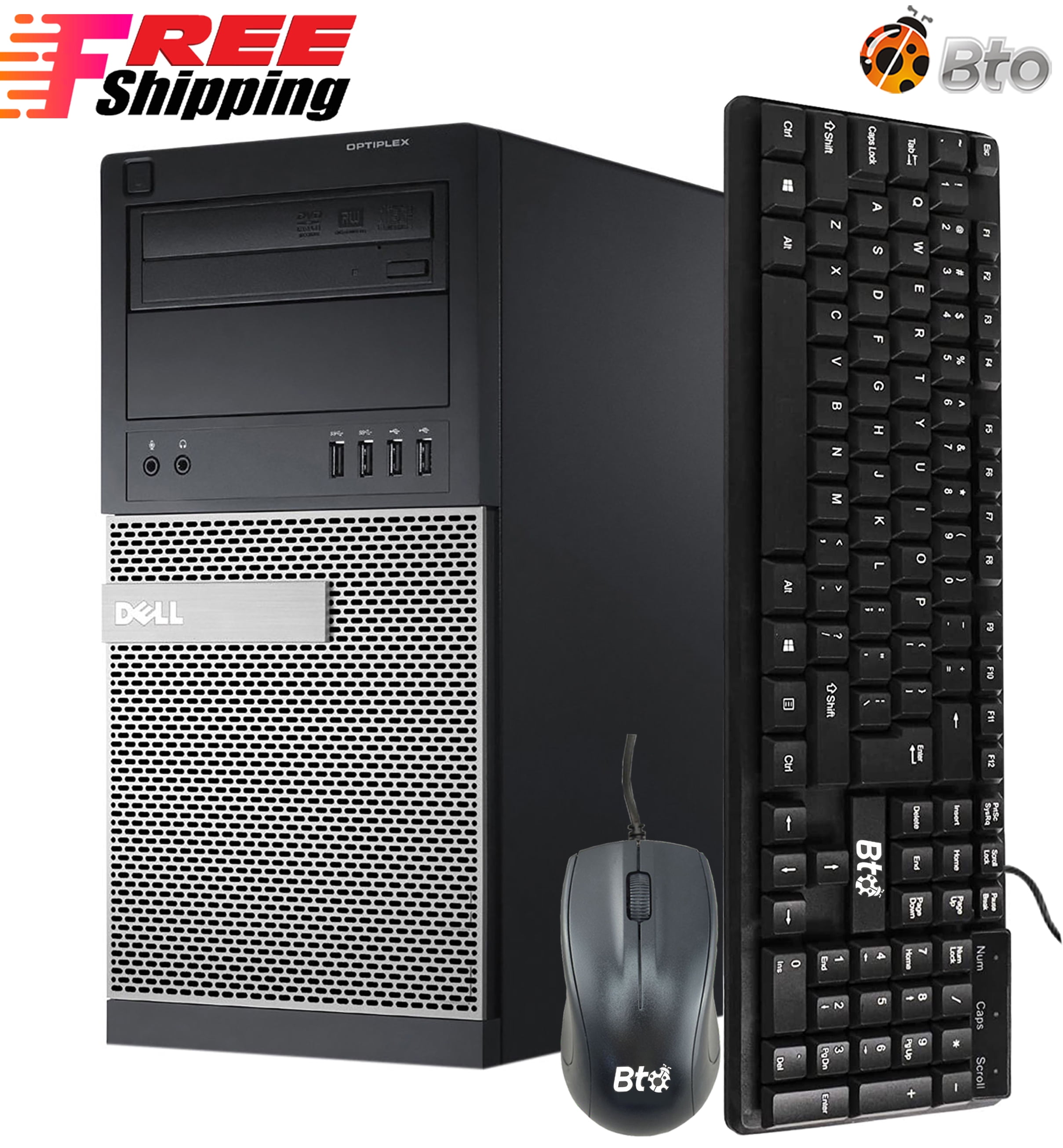 Restored Gaming Dell Desktop Tower Computer PC Intel Core i5 Processor ...