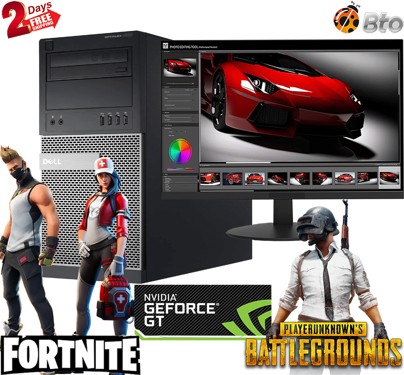 Restored Gaming Dell Desktop Tower Computer PC Intel Core i5 Processor ...