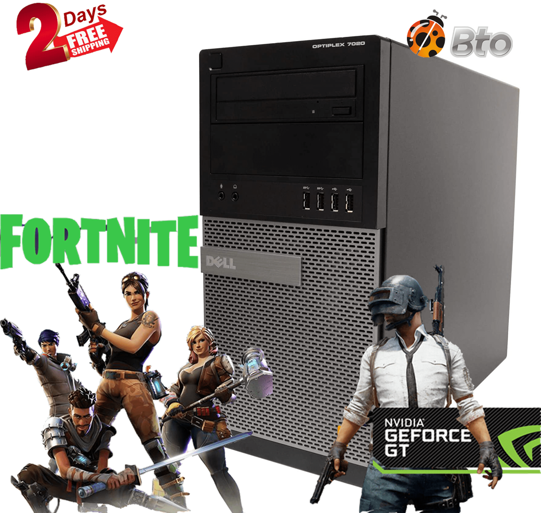 Restored Gaming Dell Optiplex 7020 Fast Desktop PC, Intel Core i54th ...