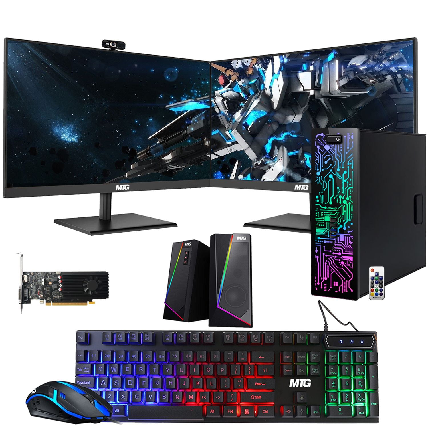 Restored Gaming Desktop PC, Intel Core i5 4th Gen, TechMagnet Zeus, GT ...