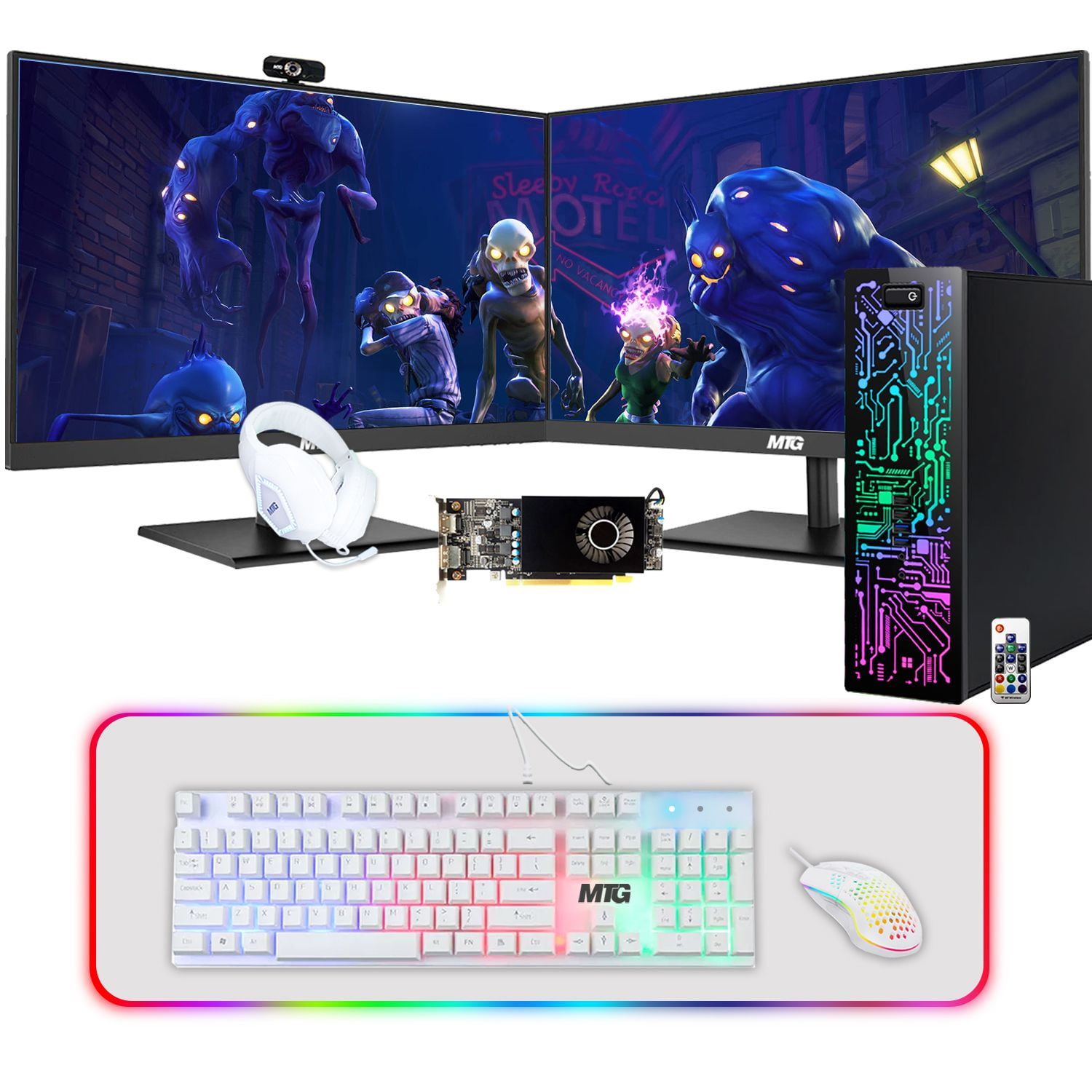 Restored Gaming Desktop PC, Intel Core i74770, TechMagnet Zeus, AMD RX ...