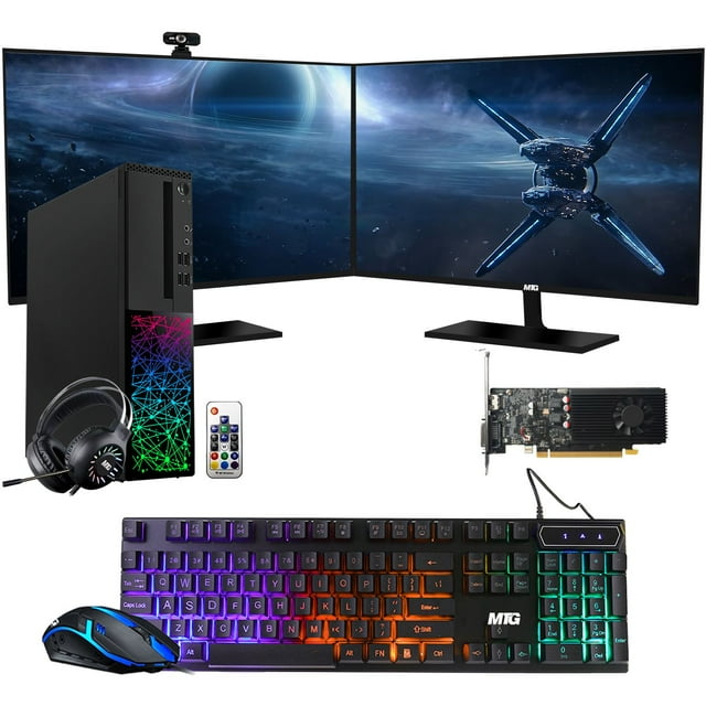 Restored Gaming Desktop PC, Intel i5 6th, TechMagnet Galaxy, 16GB RAM ...