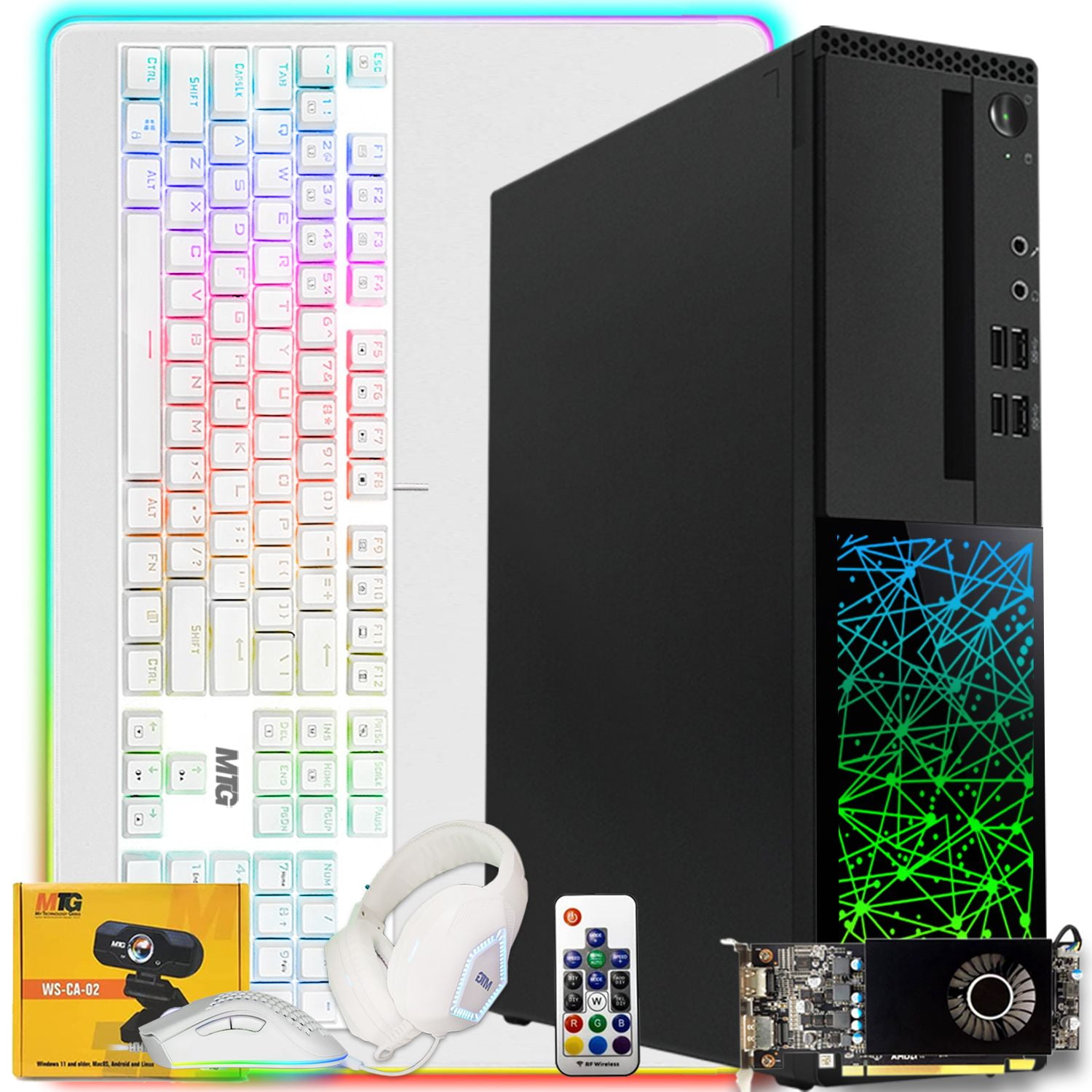 Restored Gaming Desktop PC, i5 6th Gen, TechMagnet Galaxy 6, 16GB RAM ...