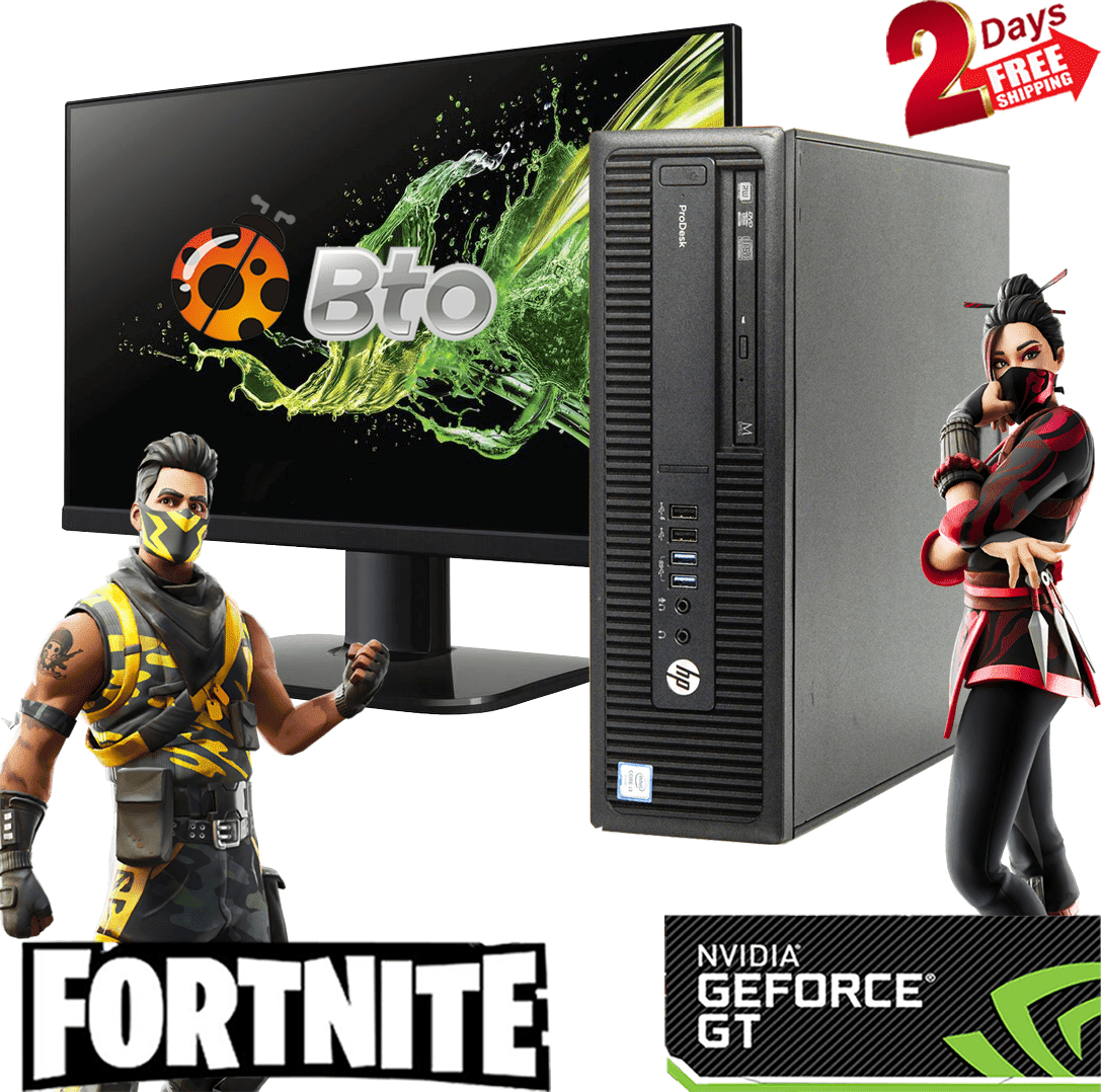 Restored Gaming HP 600 G2 Desktop SFF Computer PC Intel G4400 3.3GHz ...
