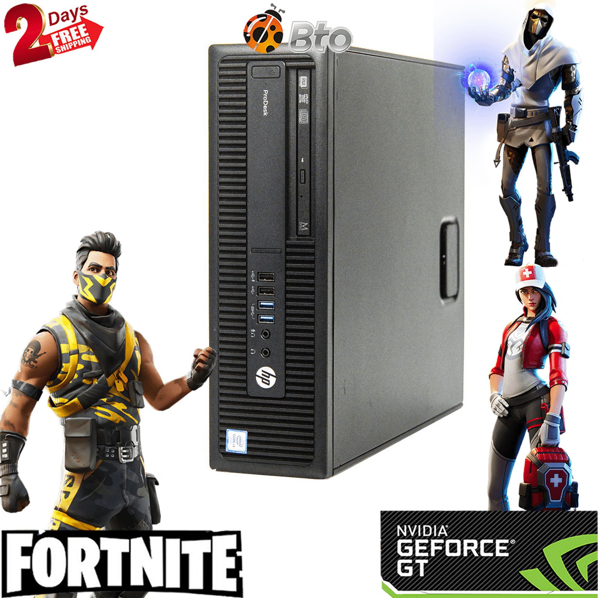 Restored Gaming HP 600 G2 Desktop SFF Computer PC Intel Pentium G4400 3 ...