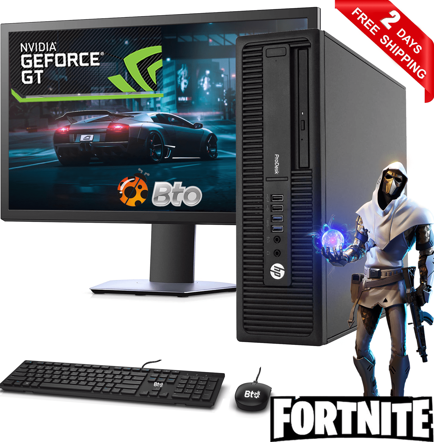 Restored Gaming HP ProDesk 600 G1 sff computer Desktop PC Intel Core i5 ...