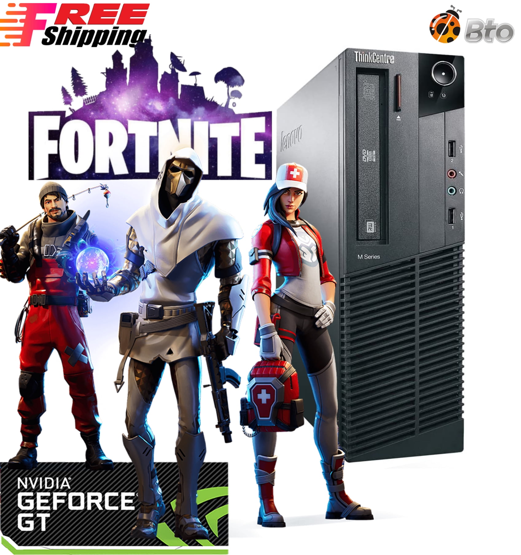 Restored Gaming Lenovo ThinkCentre M92 Desktop SFF Computer PC Intel ...