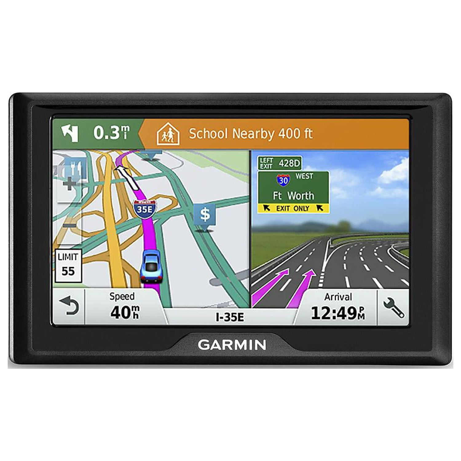 Restored Garmin 010-01678-B3 Drive 51 LM GPS (Refurbished) - Walmart ...