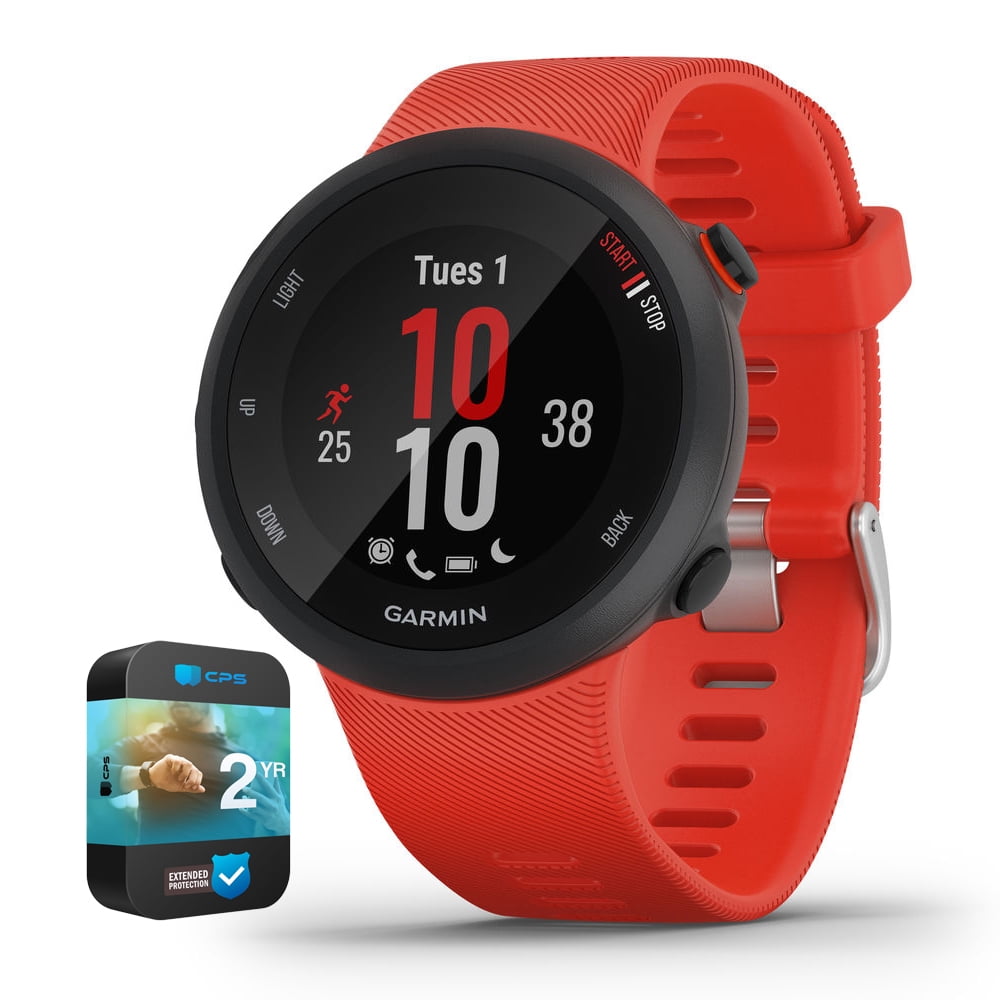 Restored Garmin 010-N2156-06 Forerunner 45 GPS Smartwatch Lava Red ...