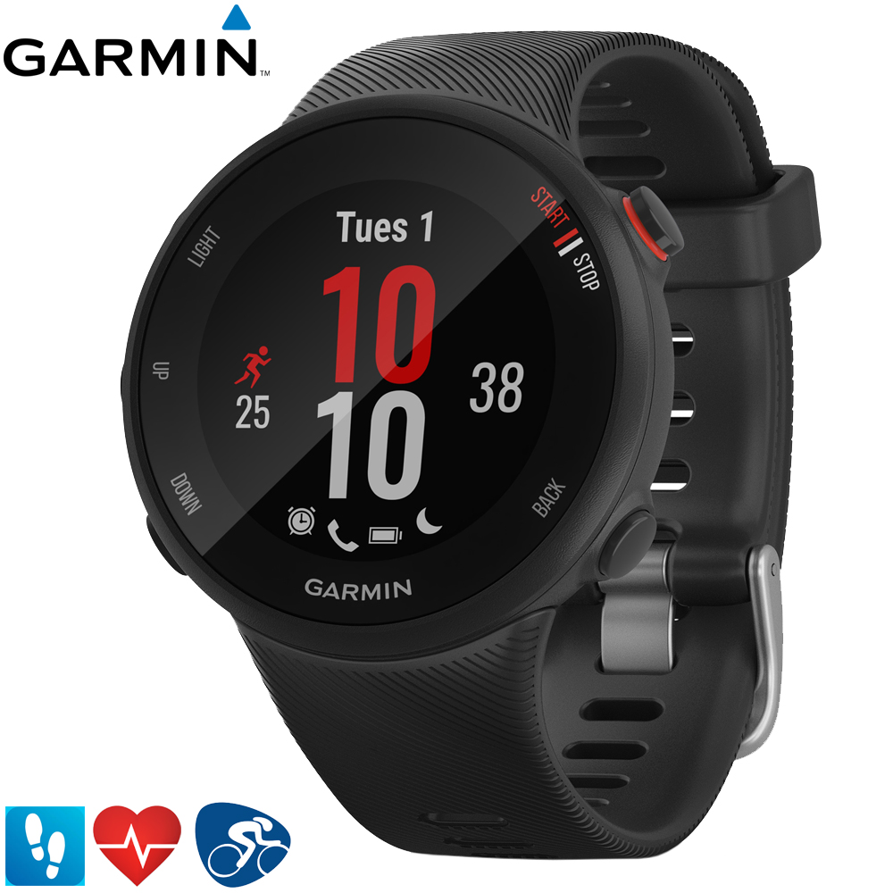 Restored Garmin 010N215602 Forerunner 45S GPS Heart Rate Monitor ...