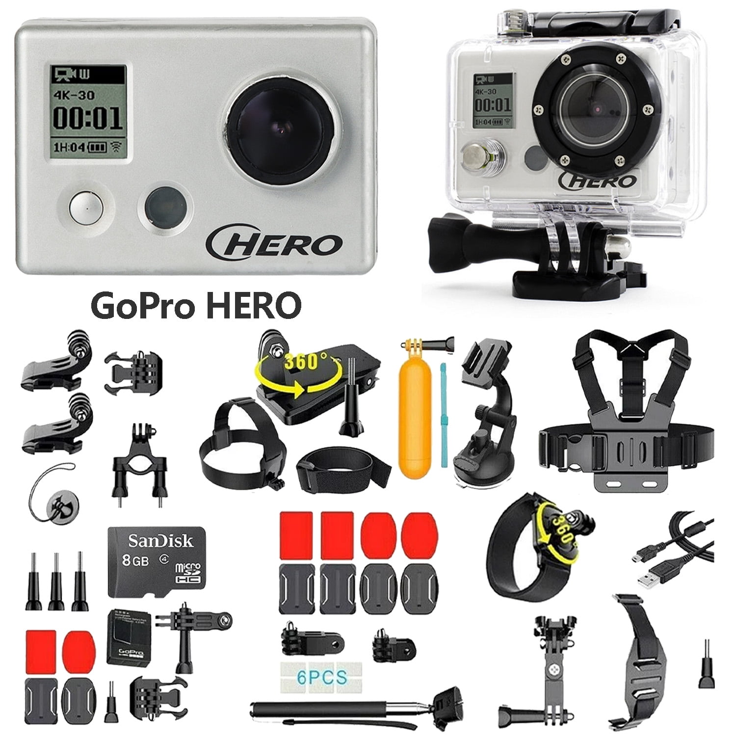 Restored GoPro HERO High Definition Camcorder Action Sports Camera With ...