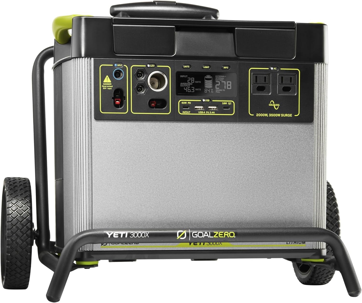 Restored Goal Zero Yeti 3000X Portable Power Station for Camping ...