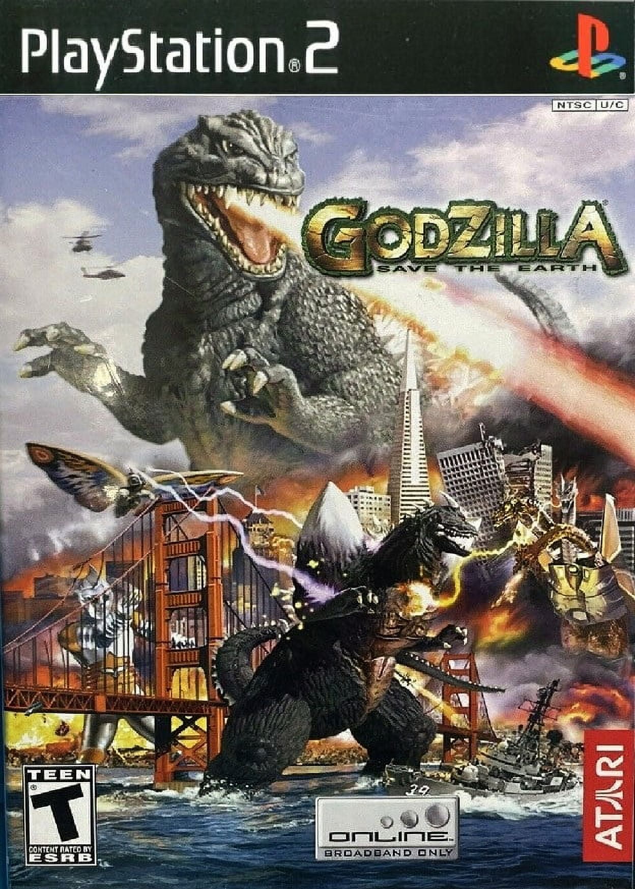 Restored Godzilla: Save the Earth (Sony PlayStation 2, 2004) Fighting ...