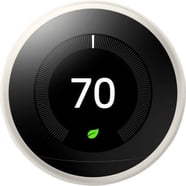 Google Nest 3rd Gen Learning Thermostat with Wi-Fi & Battery ...