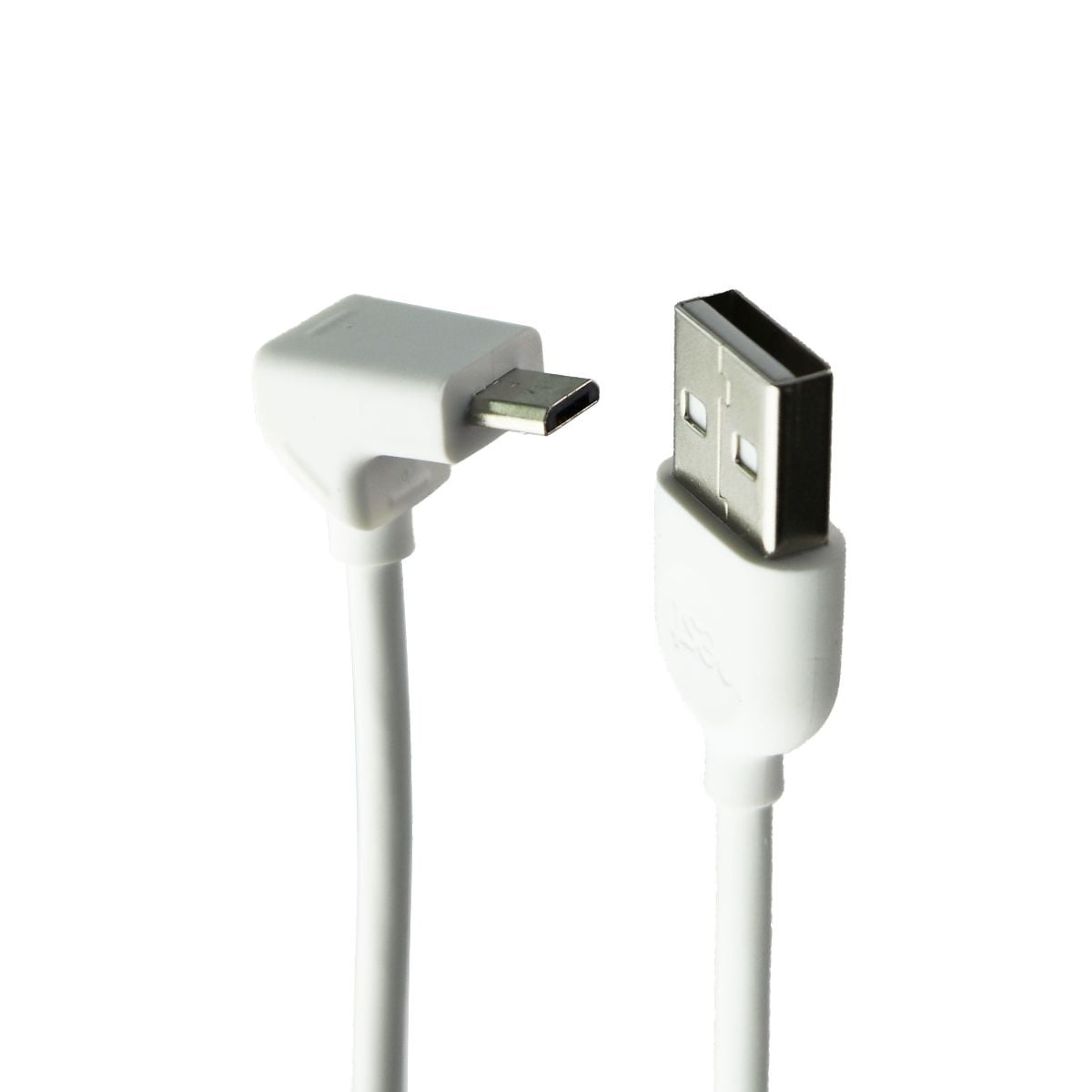 Restored Google Nest Right Angle Micro USB to USB Cable (6.5FT) - White ...