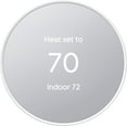Restored Google Nest Thermostat Smart Thermostat - Snow (Refurbished ...