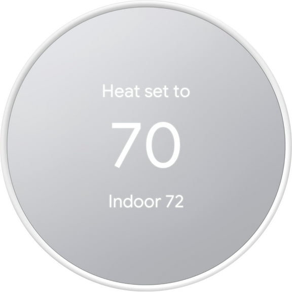 Google Nest Thermostat E, Energy Control Smart Thermostat, Frosted ...