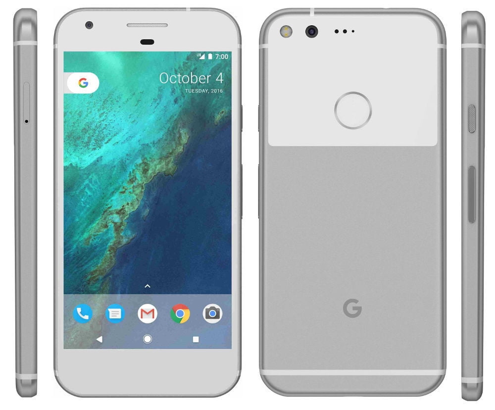 Restored Google Pixel - 128GB Very Silver - Fully Unlocked (Refurbished ...