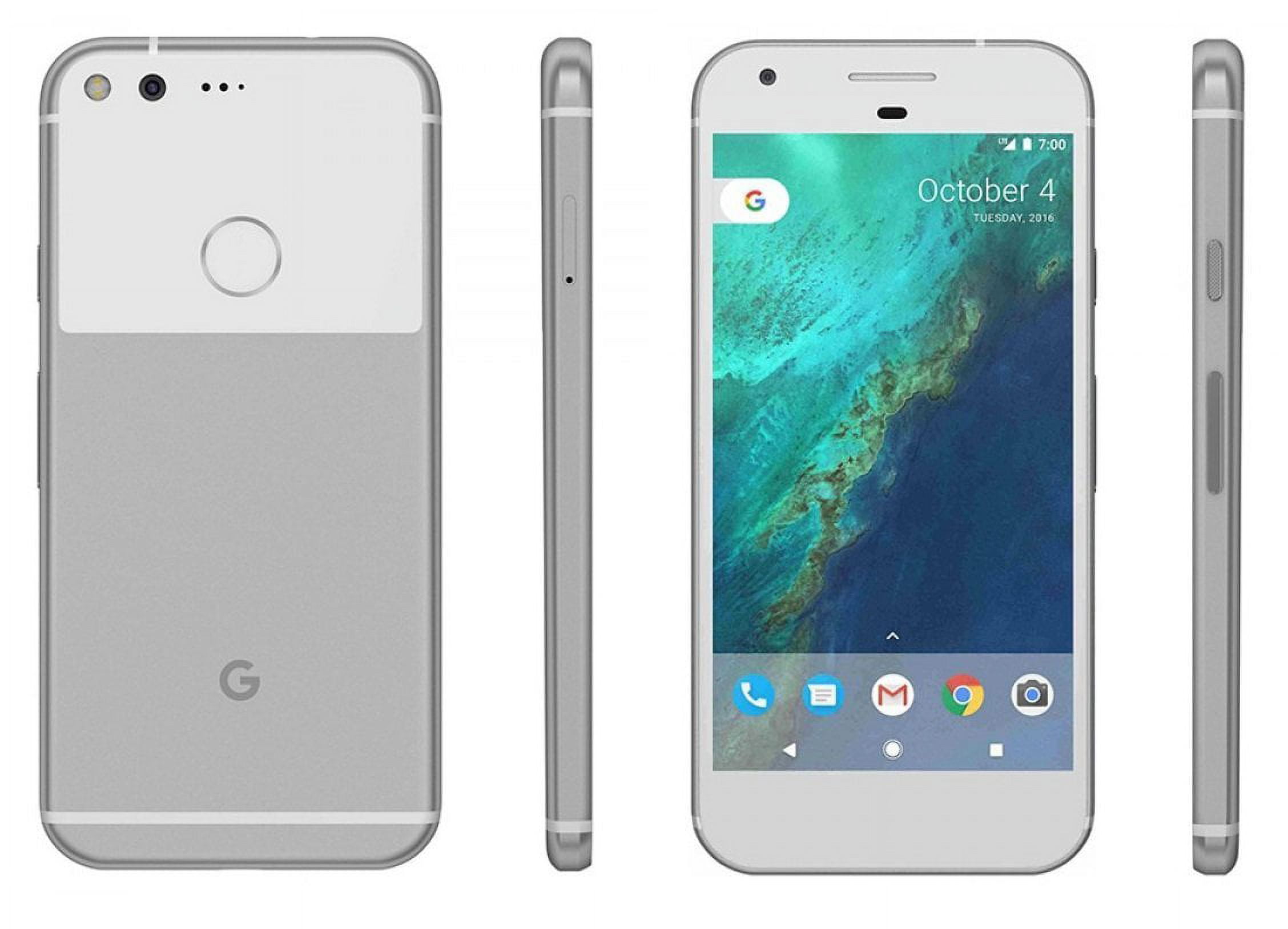 Restored Google Pixel Factory Unlocked 32GB Silver (Refurbished ...