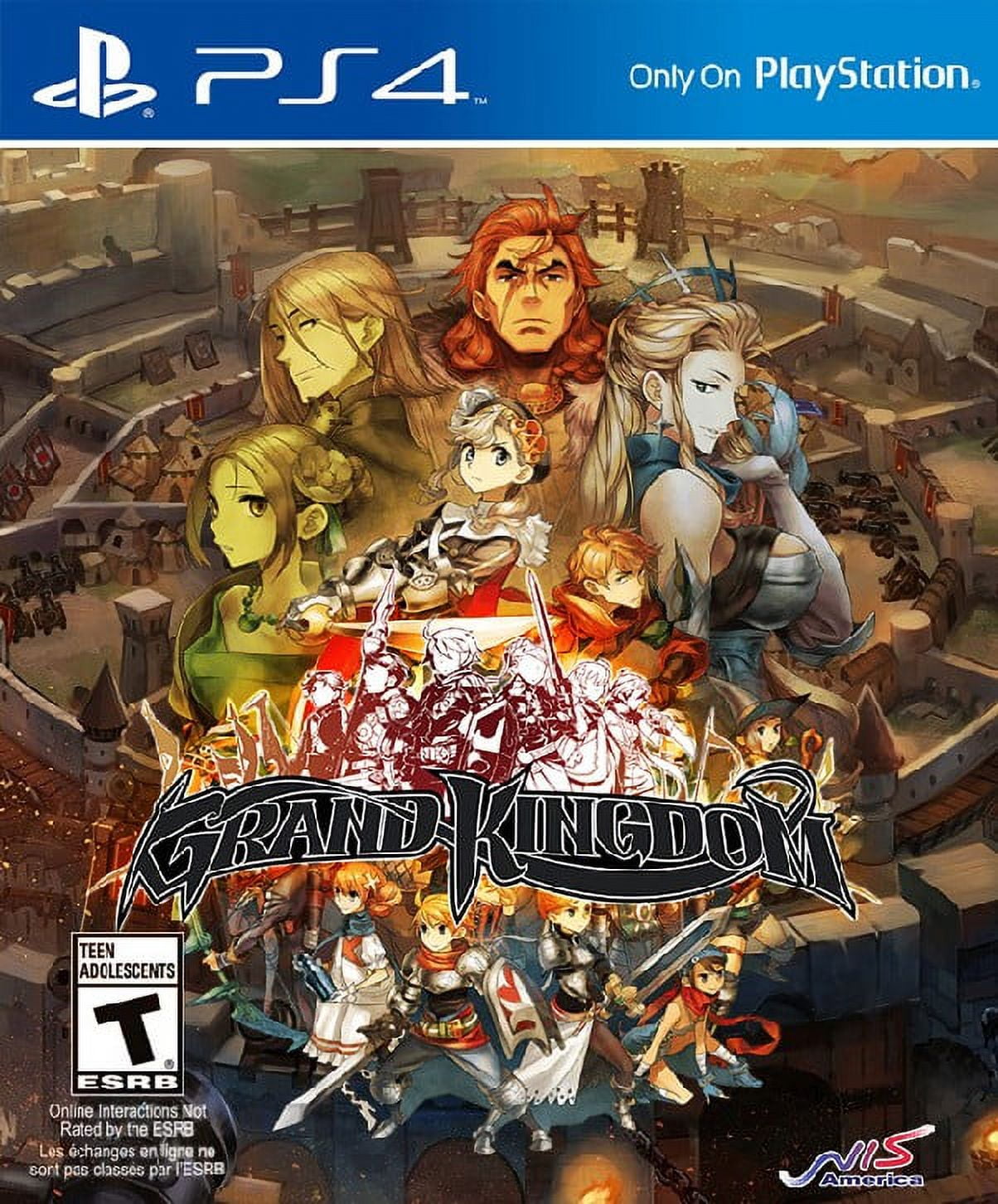 Restored Grand Kingdom (Sony PlayStation 4, 2016) RPG Game (Refurbished ...