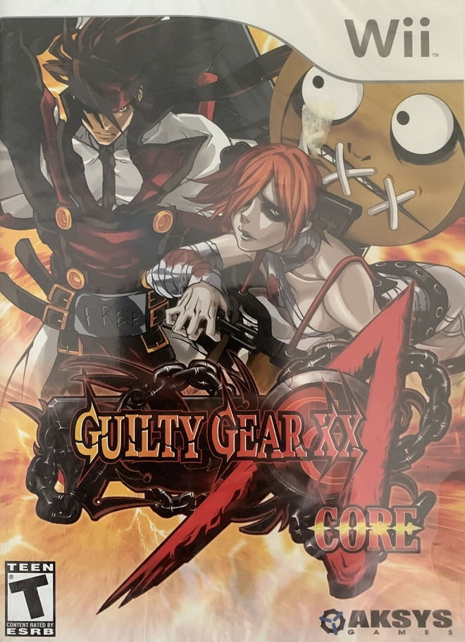 Restored Guilty Gear XX: Accent Core (Nintendo Wii, 2007) Fighting Game ...