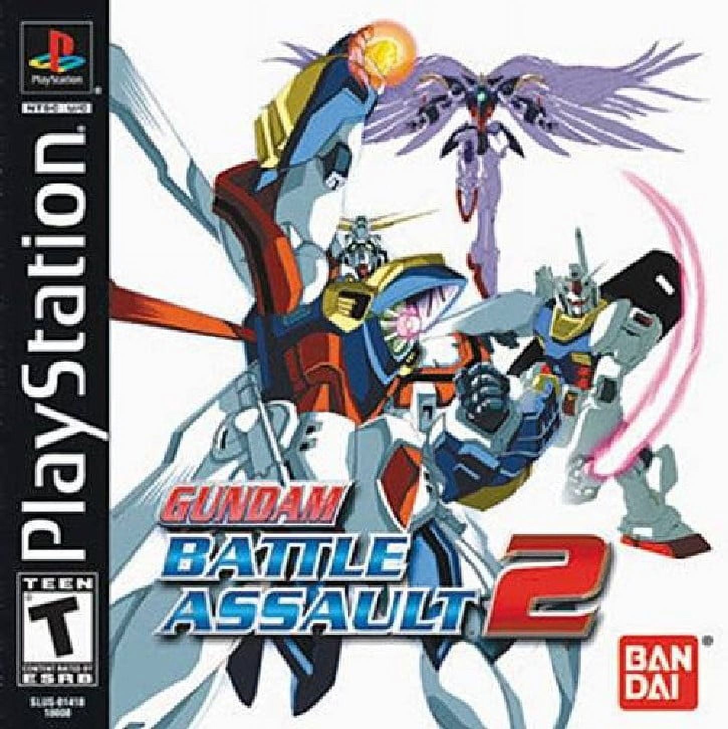 Restored Gundam Battle Assault 2 (Sony PlayStation 1, 2002) Fighting ...