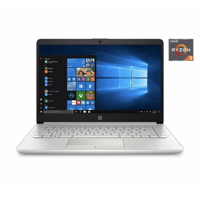 Restored HP 14FQ0038CA 14" FHD 1920x1080 Laptop AMD Ryzen 3 3250u 2 ...