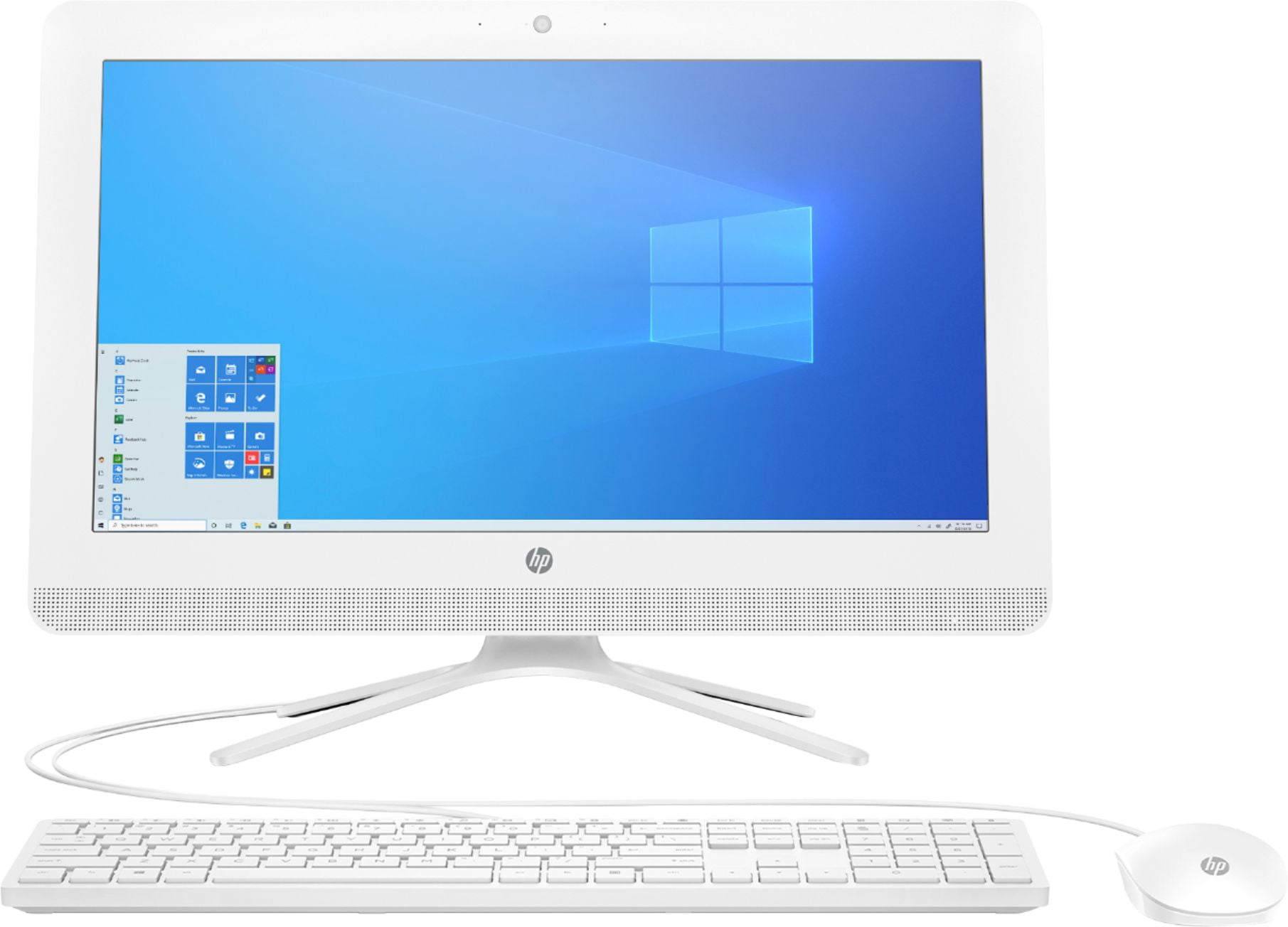 Restored HP 20-C434 19.5" HD+ A4-9125 2.3GHz AMD Radeon R3 Graphics 4GB ...